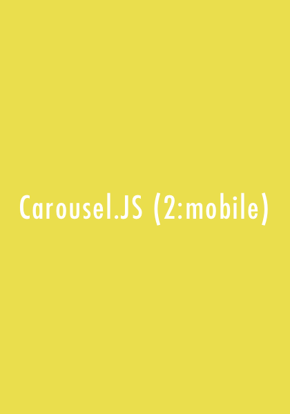 Carousel.js - A simple Javascript carousel