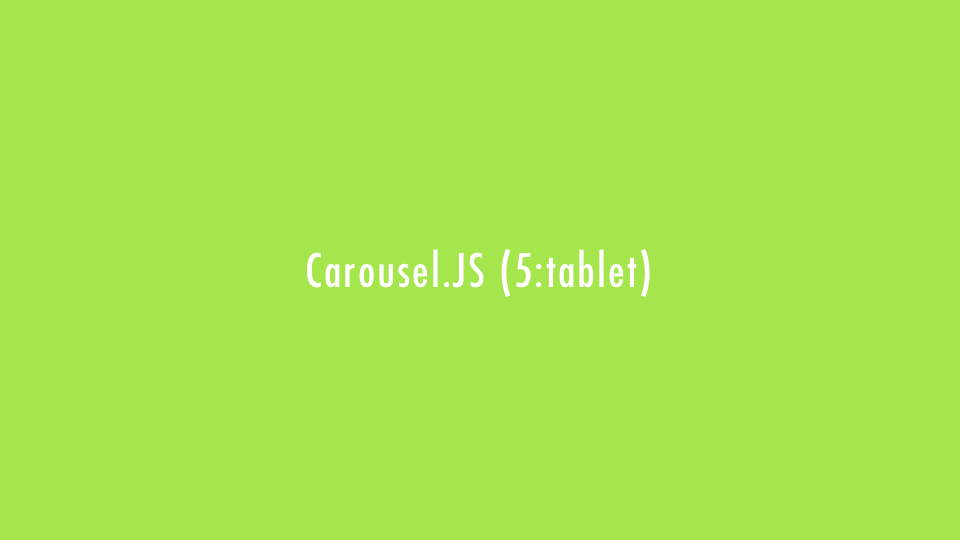 Carousel.js - A simple Javascript carousel